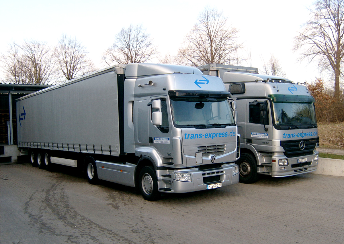 Fuhrpark - Trans-Express | Transport und Kurier GmbH